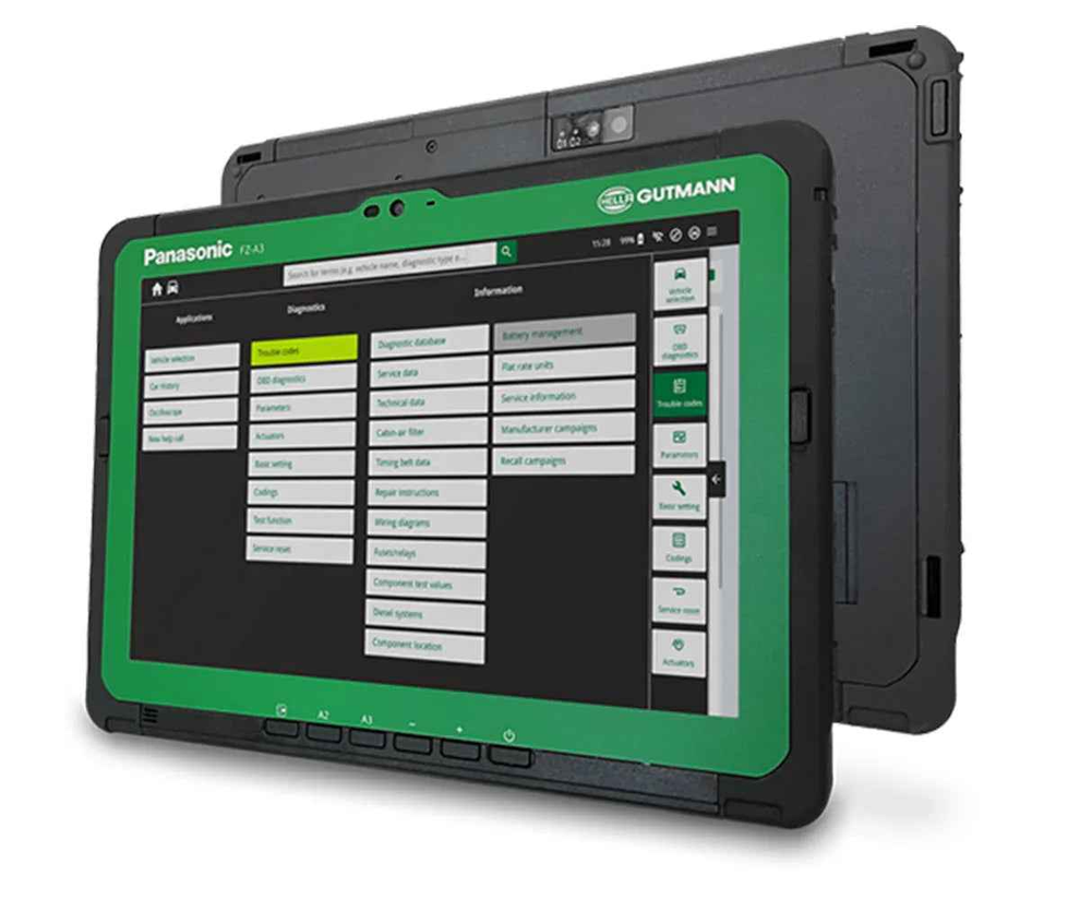 Hella Gutmann Mega Macs X Tablet | Core Diagnostics